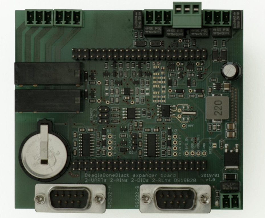 Hobrasoft: Cape FotobotHW-DUO for BeagleBone